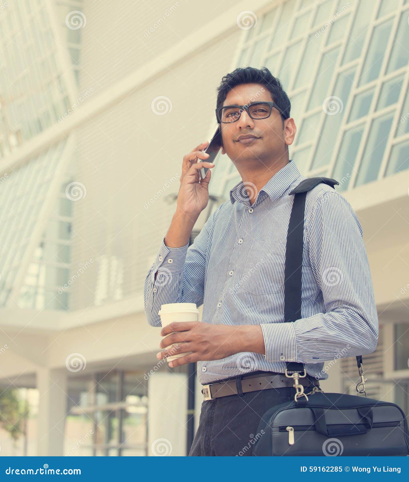 Indian male stock image. Image of cell, call, asian, conversation ...