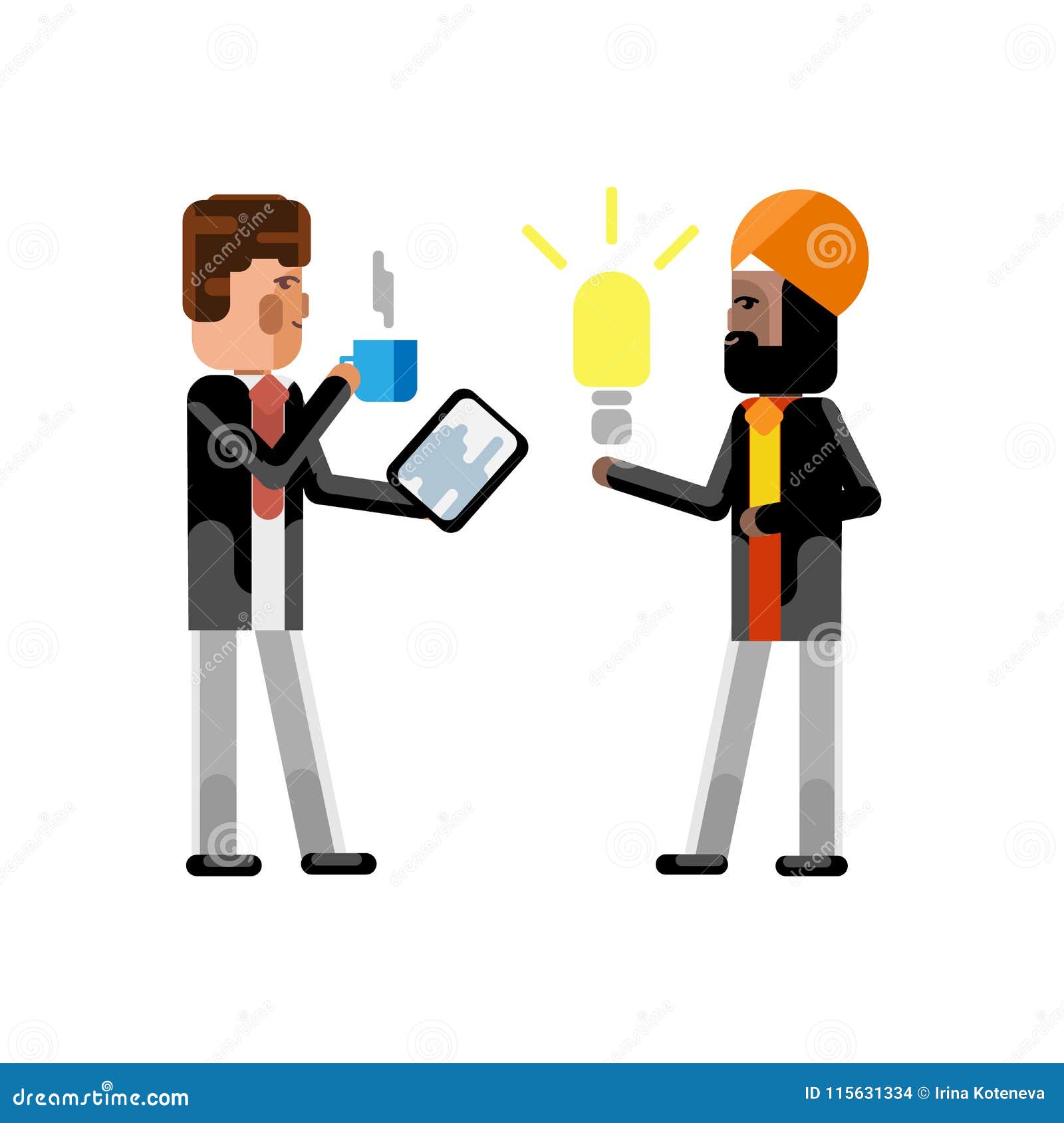 Indian Man Holding Idea Light Bulb Stock Vector - Illustration of ... Indian Man Holding Idea Light Bulb Stock Vector - Illustration of ...
