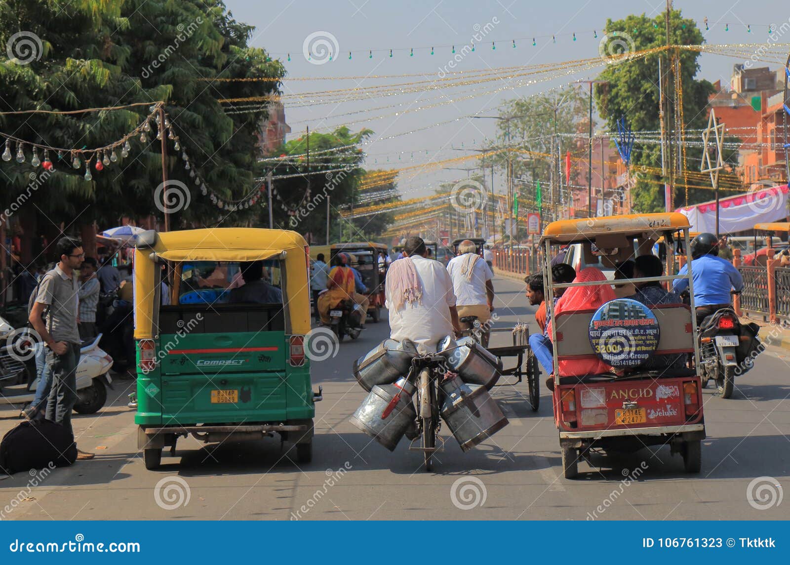 Bicycle Indian Man Jaipur India Editorial Stock Photo - Image of jaipur ...