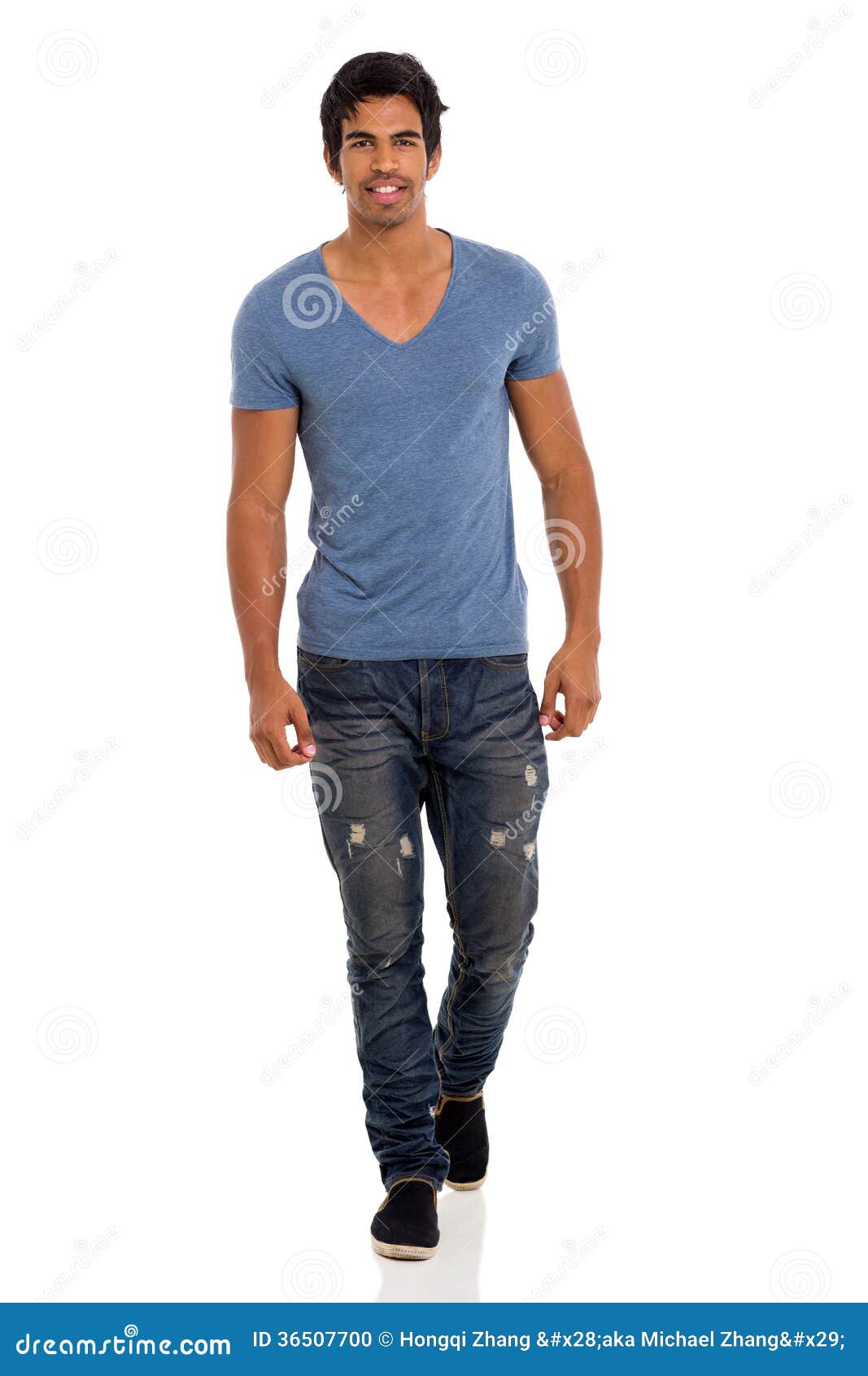 Indian man walking stock photo. Image of ethnic, full - 36507700