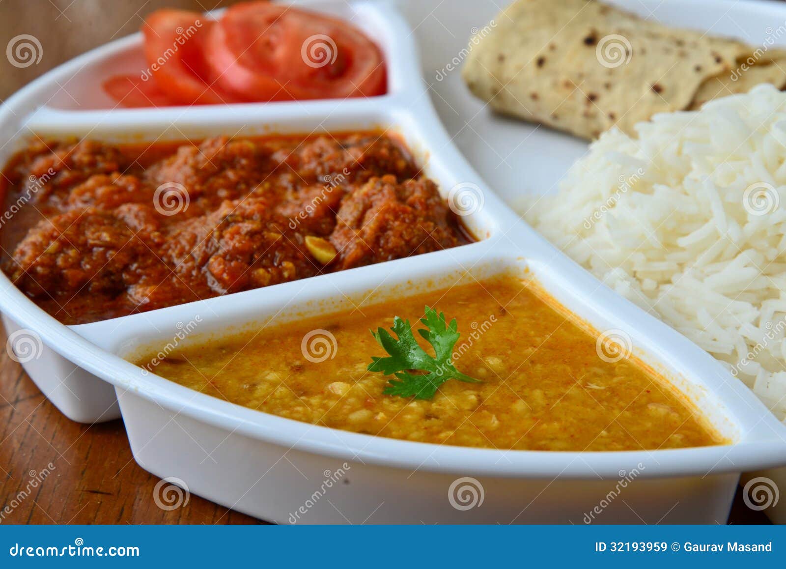 Indian meal stock image. Image of gosht, healthy, meat - 32193959