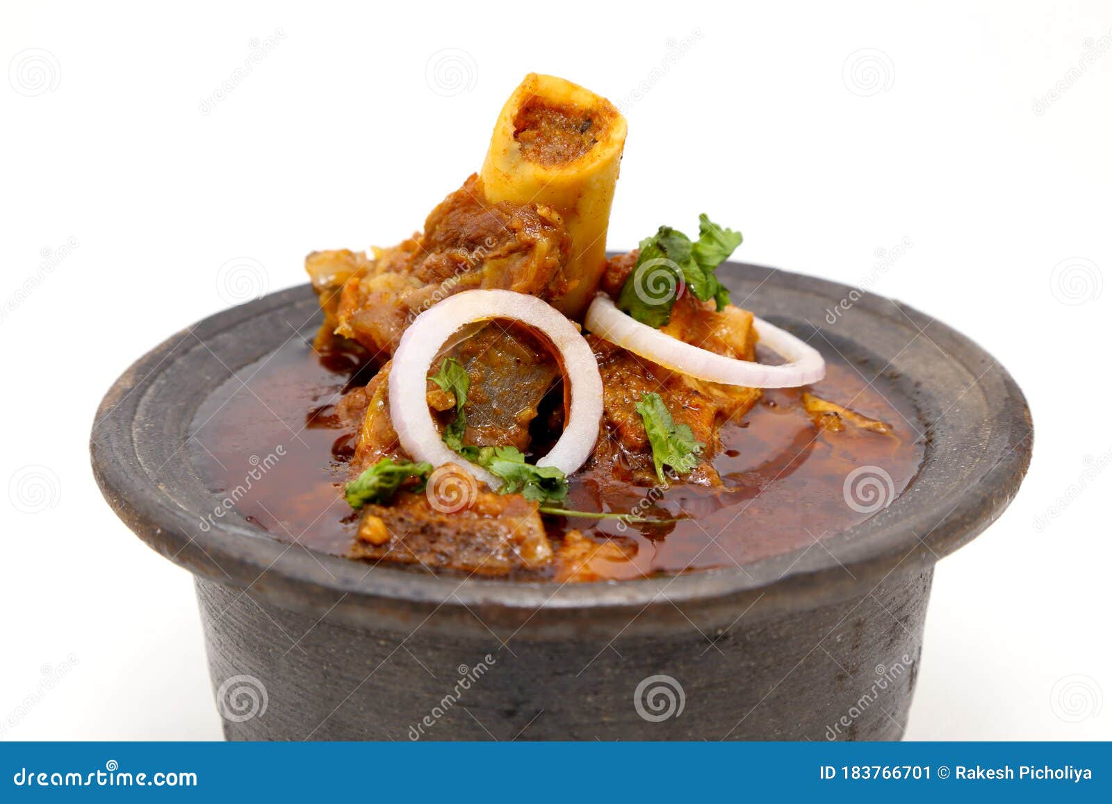 Indian Meat Dish or Mutton Curry Stock Image - Image of black, cuisine ...