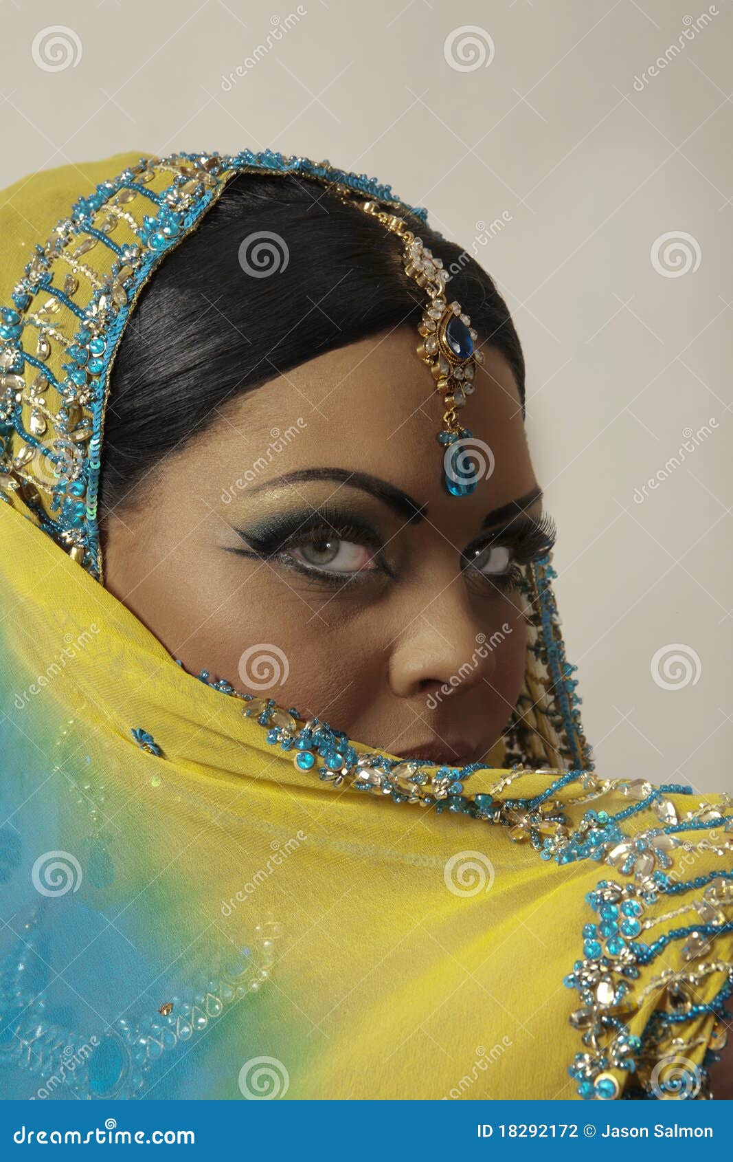 Indian model stock photo. Image of culture, elegance - 18292172