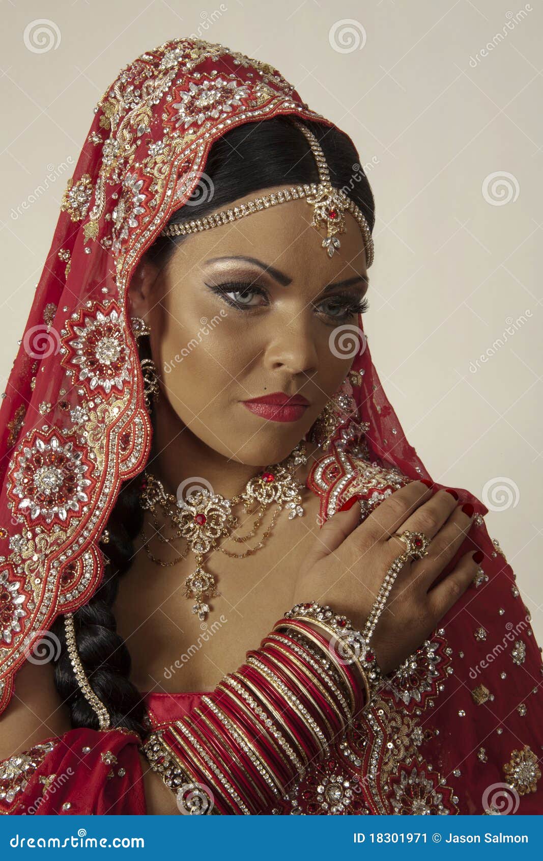 Indian model stock image. Image of indian, asian, dress - 18301971
