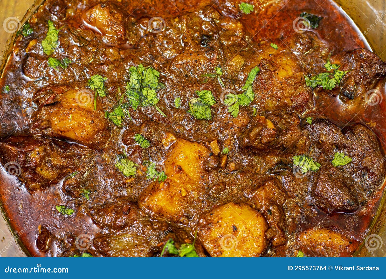 Indian Mutton Curry stock photo. Image of gravy, meat - 295573764