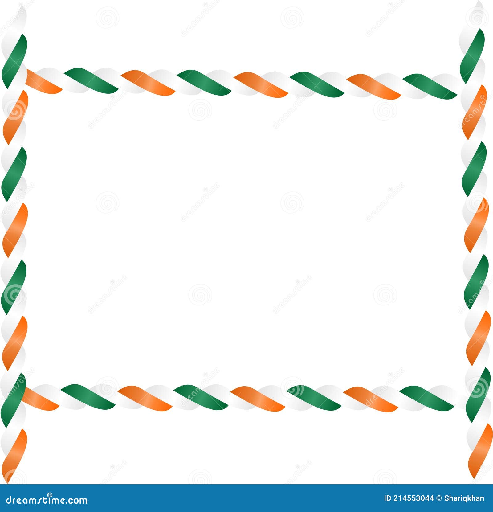 Indian National Tri Color Flag Border with Wavy Effect Vector Stock ... Indian National Tri Color Flag Border with Wavy Effect Vector Stock ...