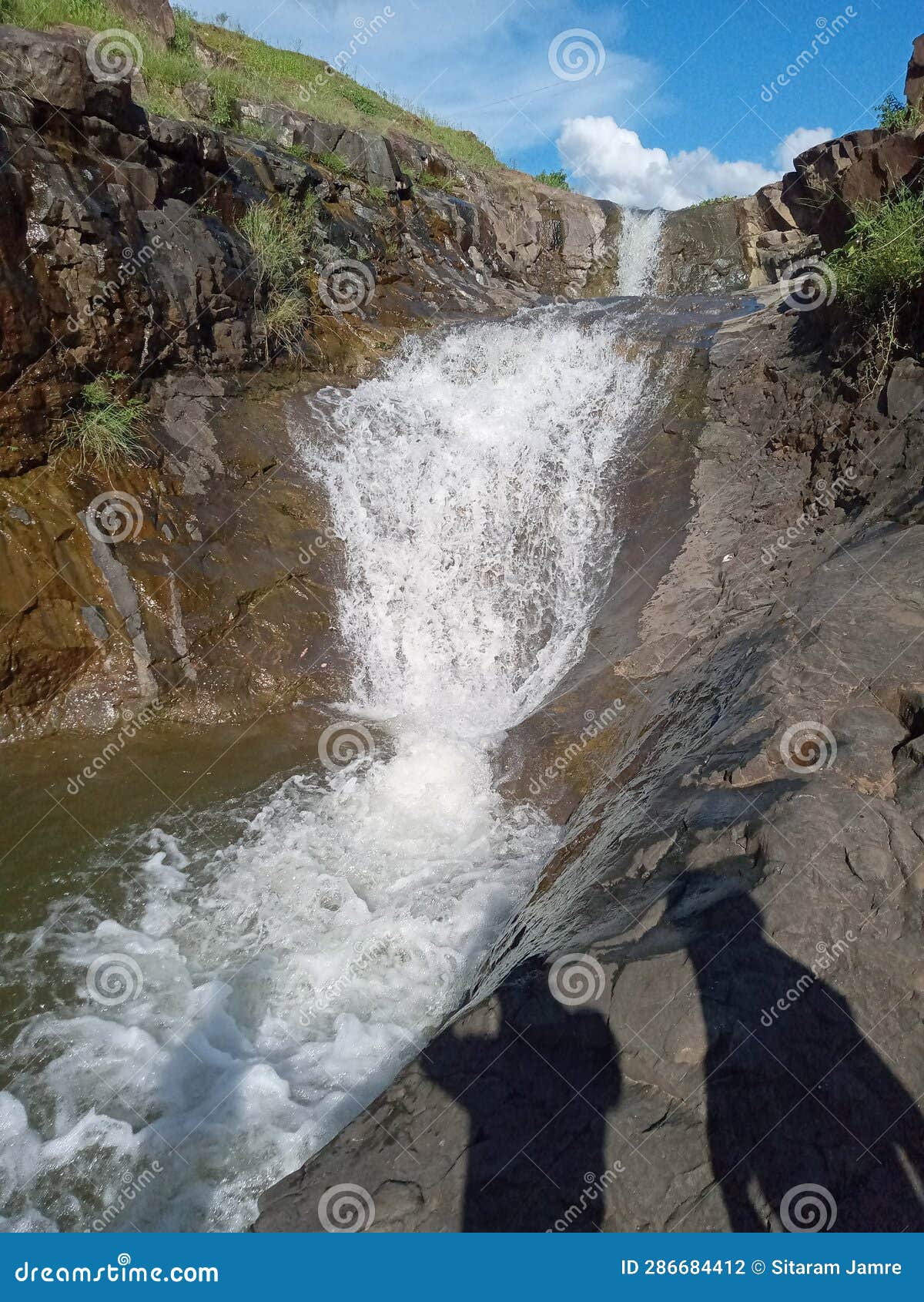 Indian natural spring stock photo. Image of rain, natural - 286684412