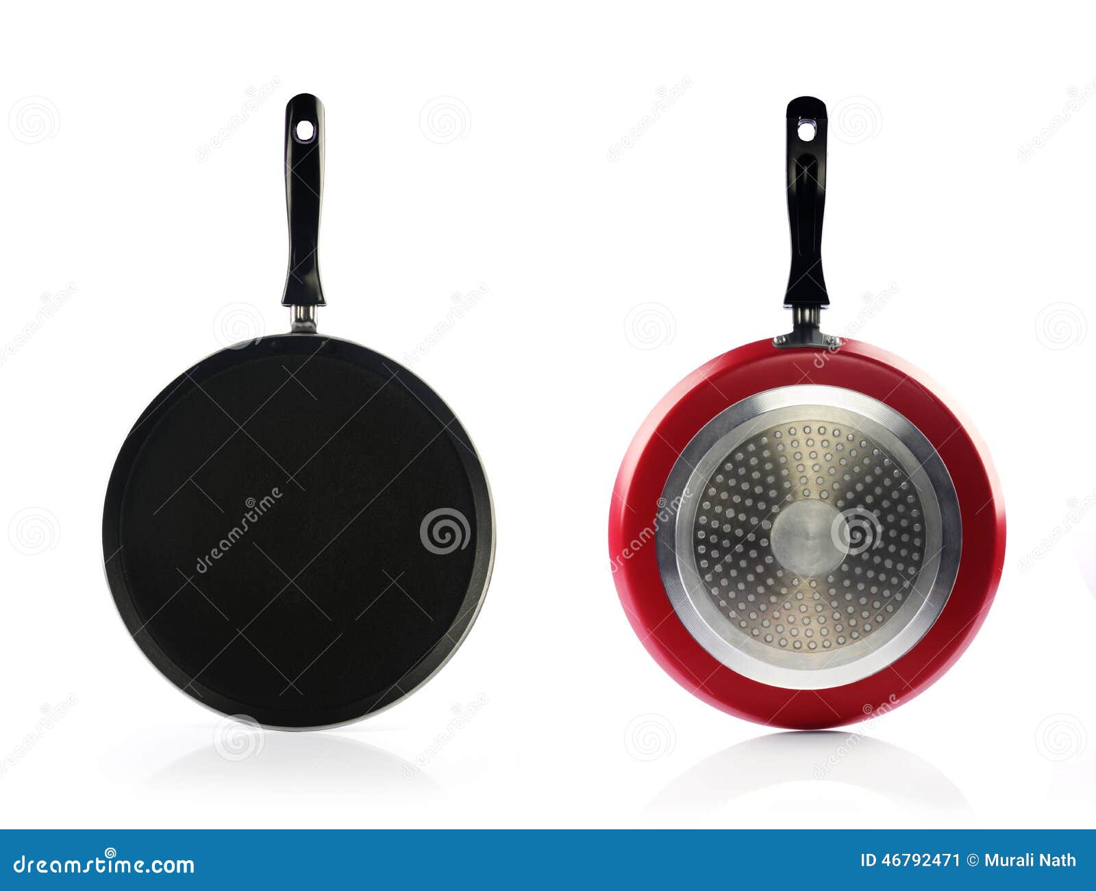 Indian Non-stick Tawa(Pan) stock image. Image of bake - 46792471