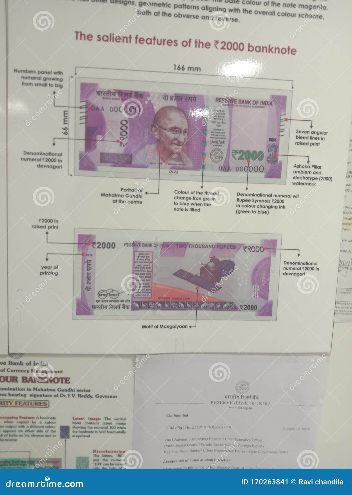 2000 Indian Note Original and Duplicate Editorial Photo - Image of note ...