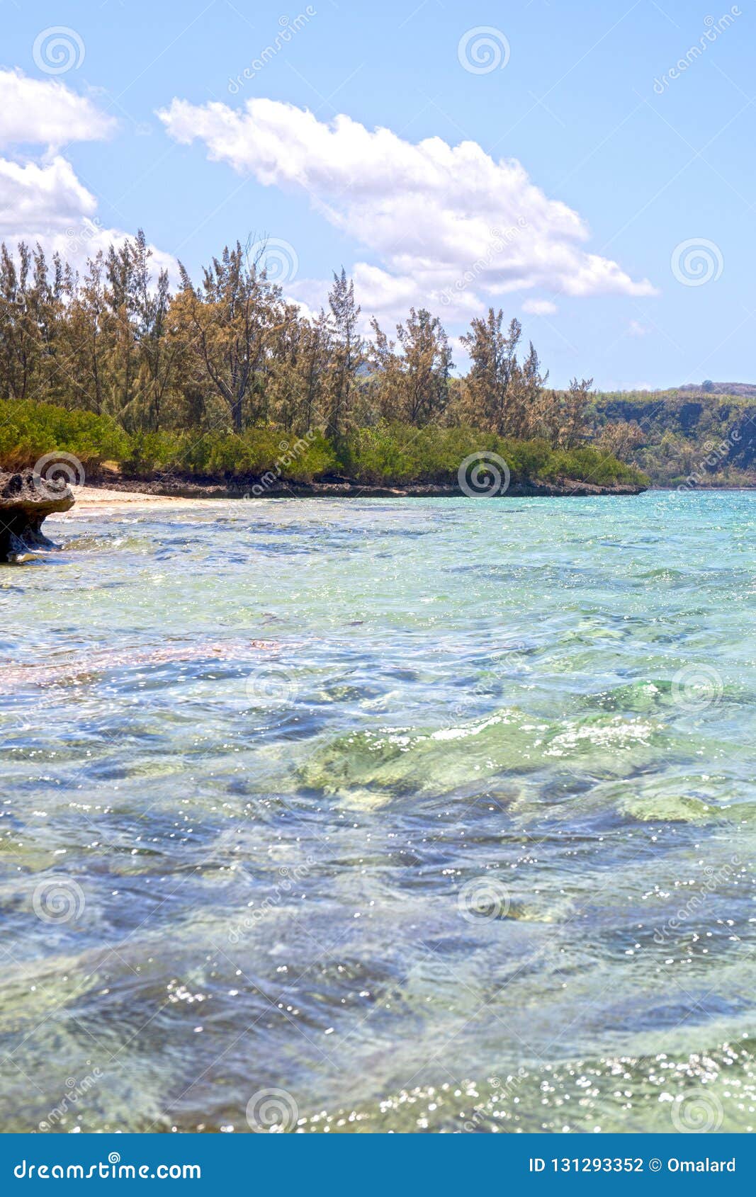 Indian ocean beach an sky stock photo. Image of coast - 131293352