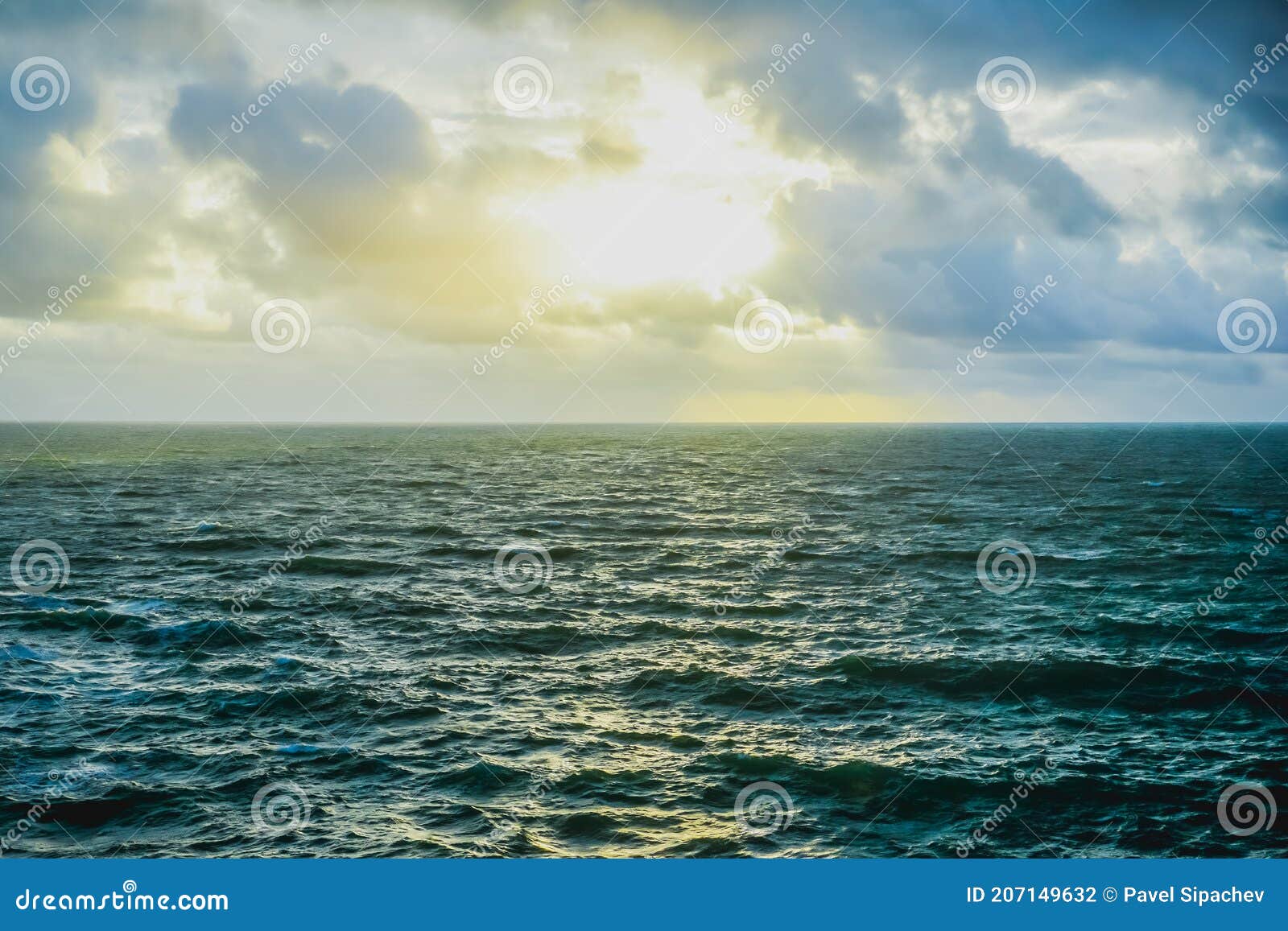 Indian Ocean Coast in the South of Java Island in Indonesia Stock Photo ...