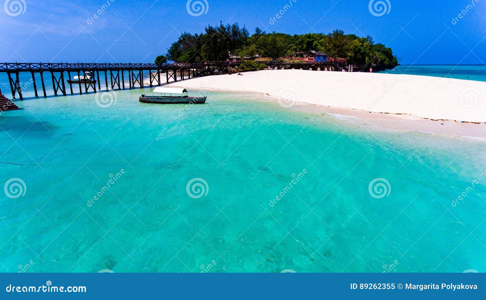 The Indian Ocean Island of Zanzibar Stock Image - Image of exotic ...