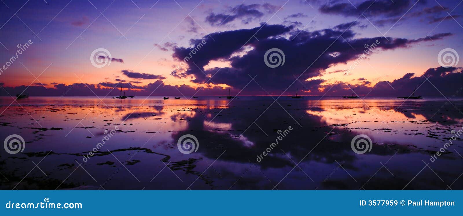 Indian Ocean Sunrise stock image. Image of east, blue - 3577959