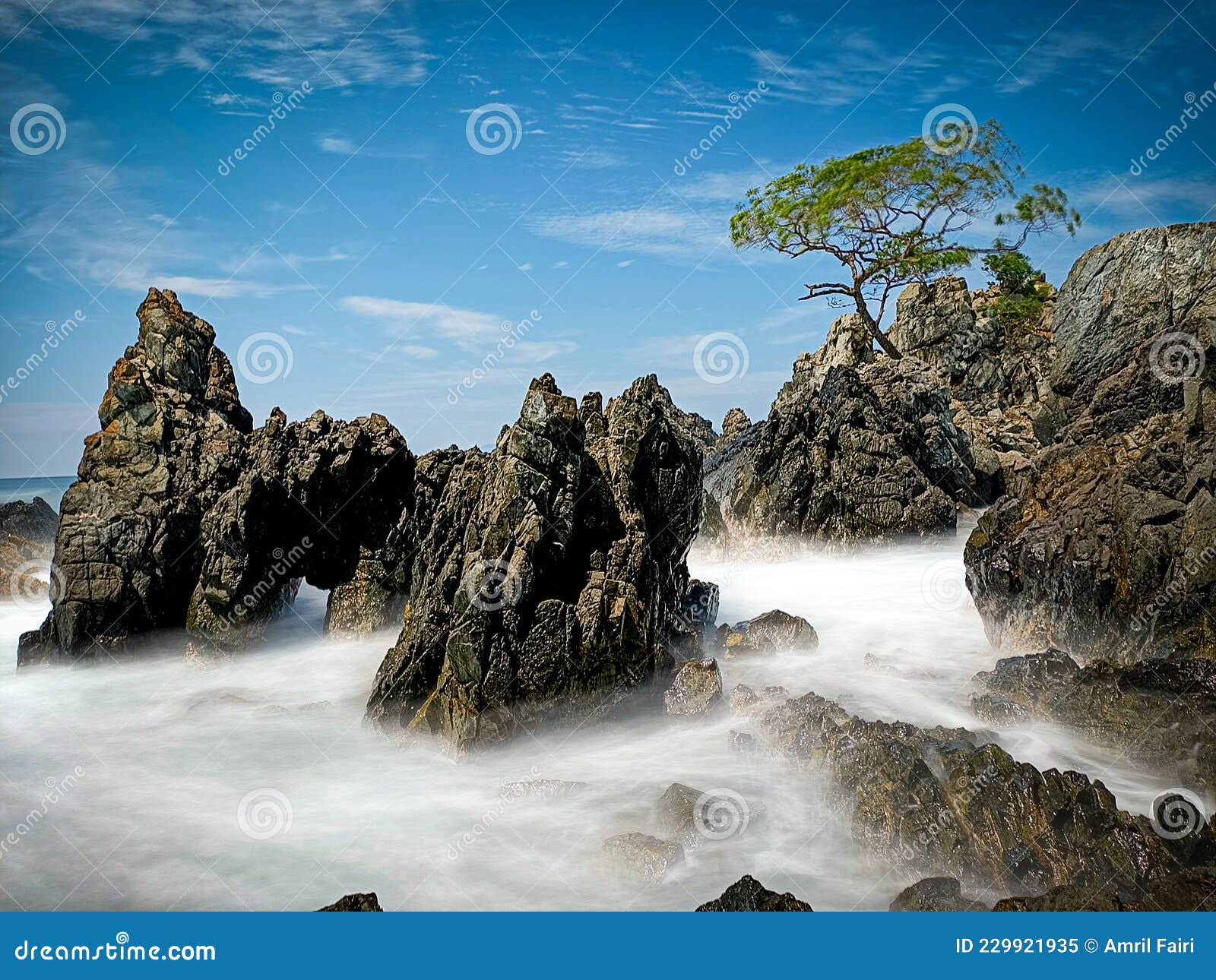 Indian Ocean at the Tip of the Island of Sumatra Stock Image - Image of ...
