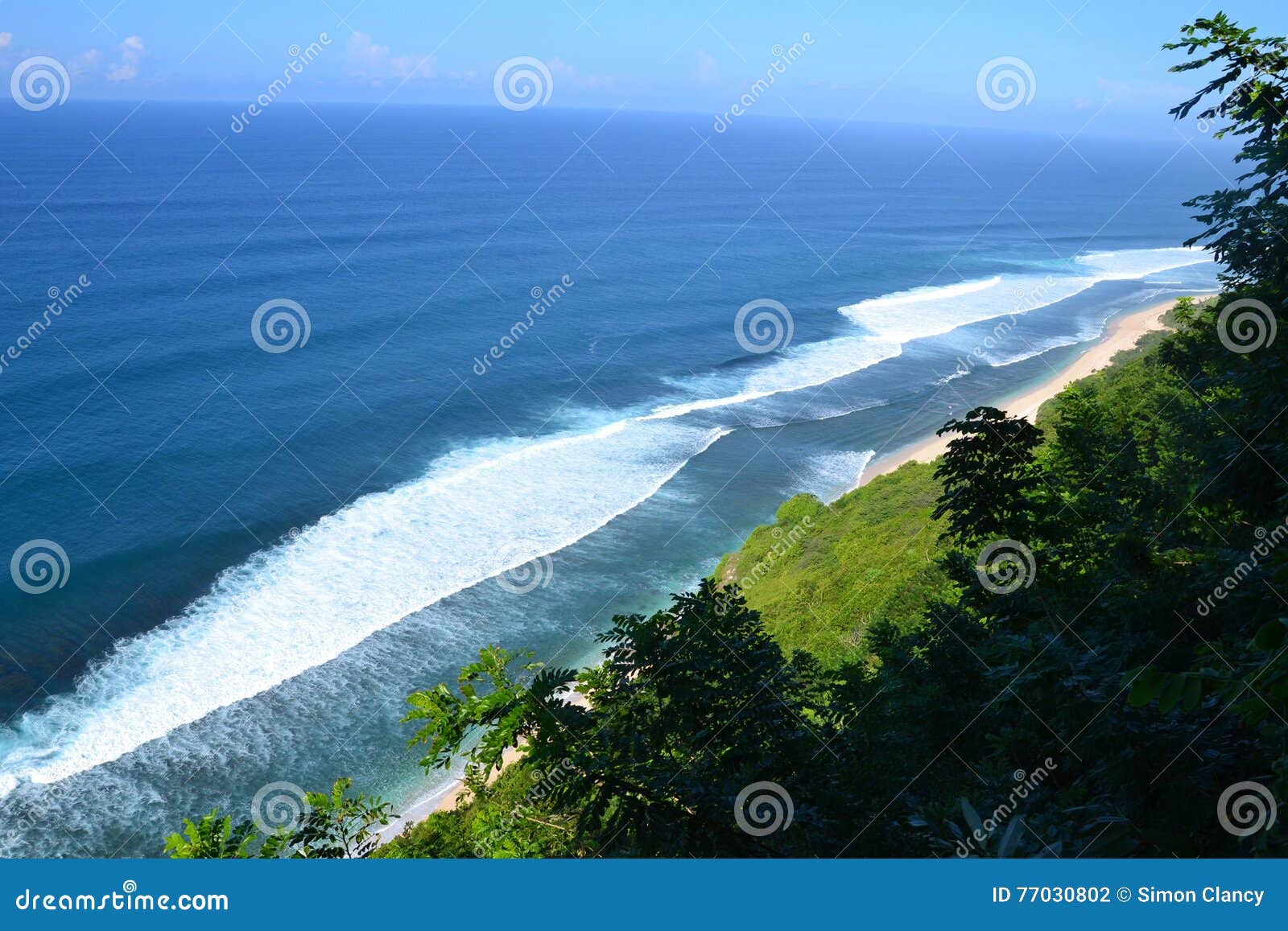 Indian Ocean view stock photo. Image of holiday, tropical - 77030802