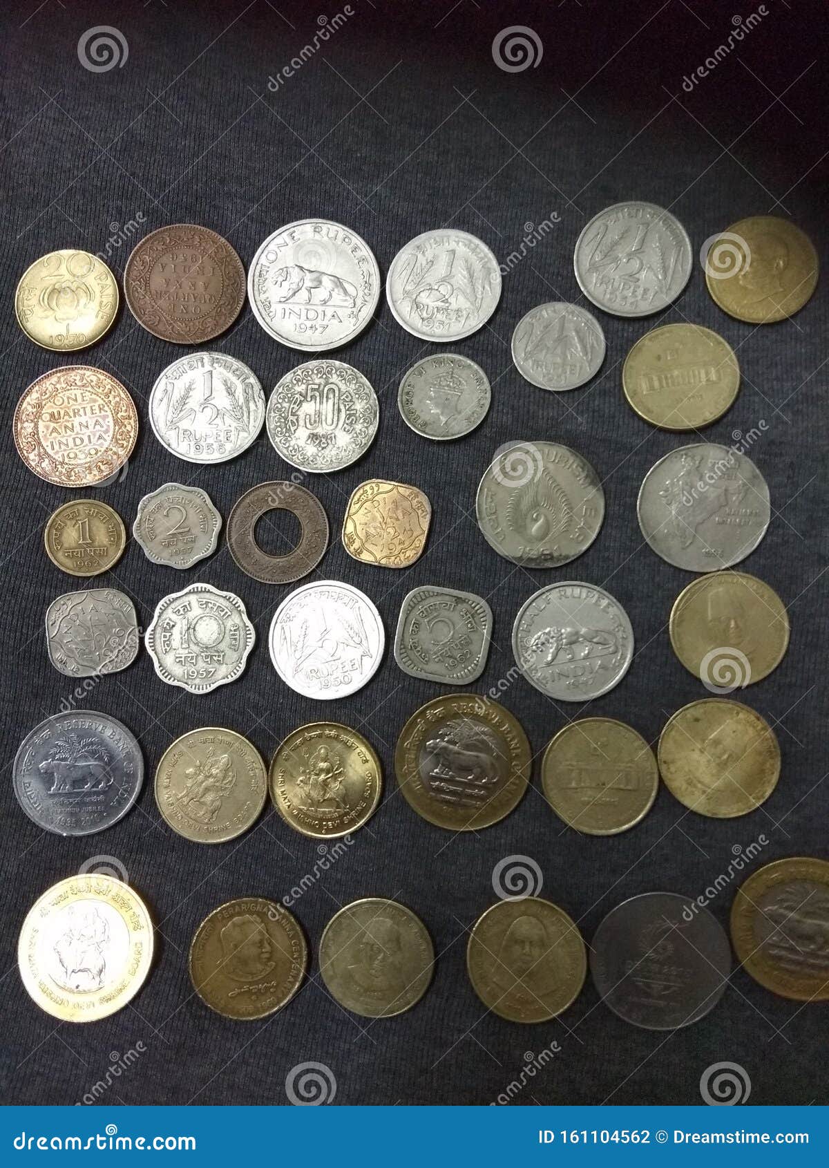 Indian old coins stock photo. Image of indian, rare - 161104562