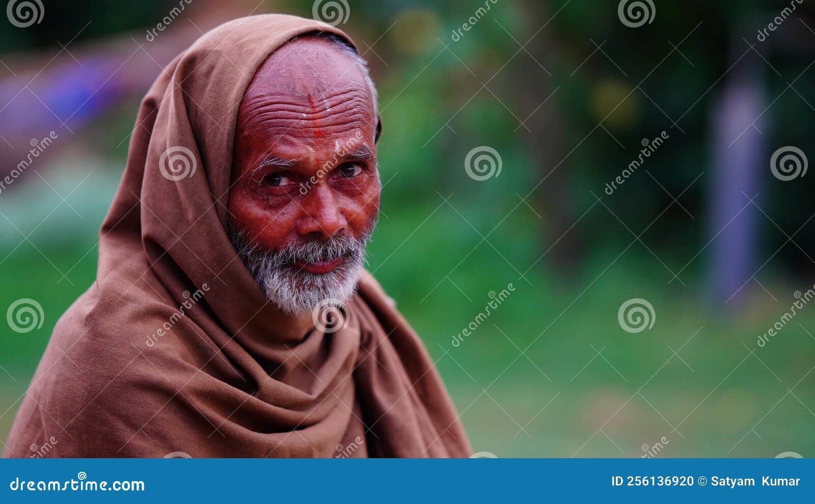 Indian old man in village editorial image. Image of fashion - 256136920