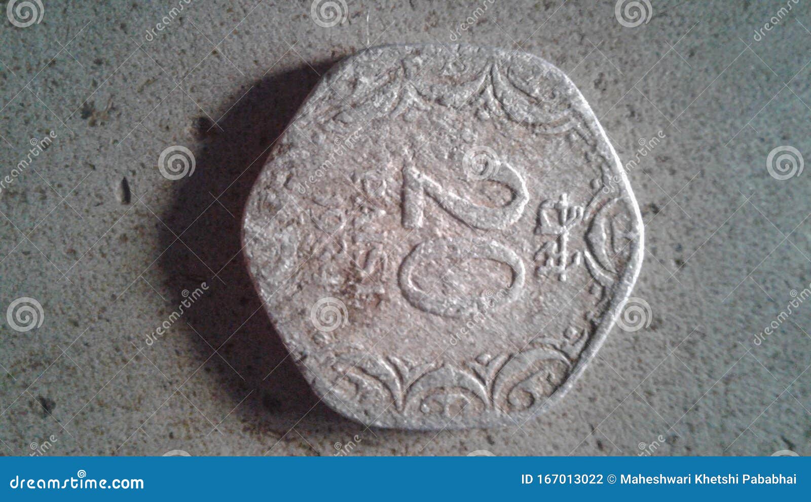 Indian Old Unique Historical Currency Stock Photo - Image of ...