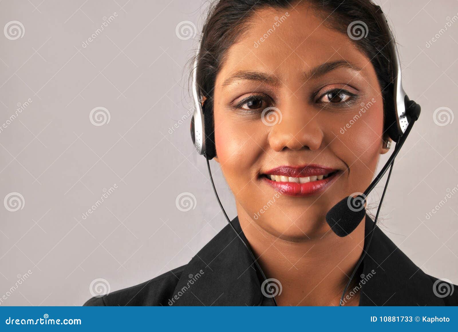 Indian operator stock image. Image of intense, agent - 10881733