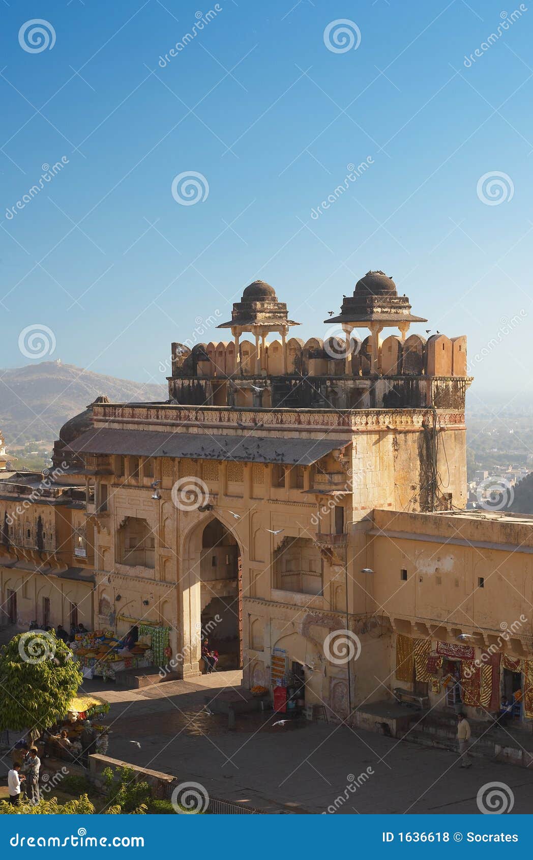 Indian palace stock photo. Image of building, landscape - 1636618