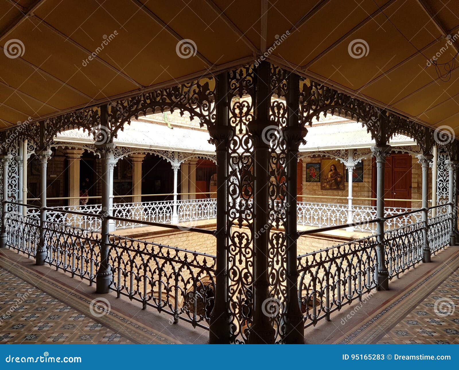 Indian Palace editorial stock photo. Image of india, railing - 95165283