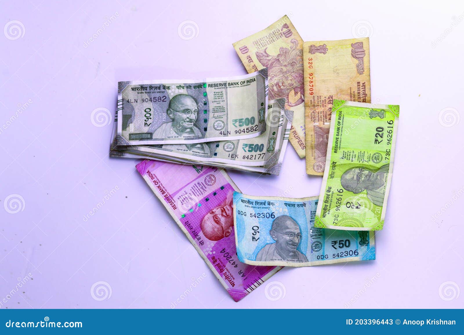 Indian Paper Currency Notes Stock Image - Image of banknote, banking ...