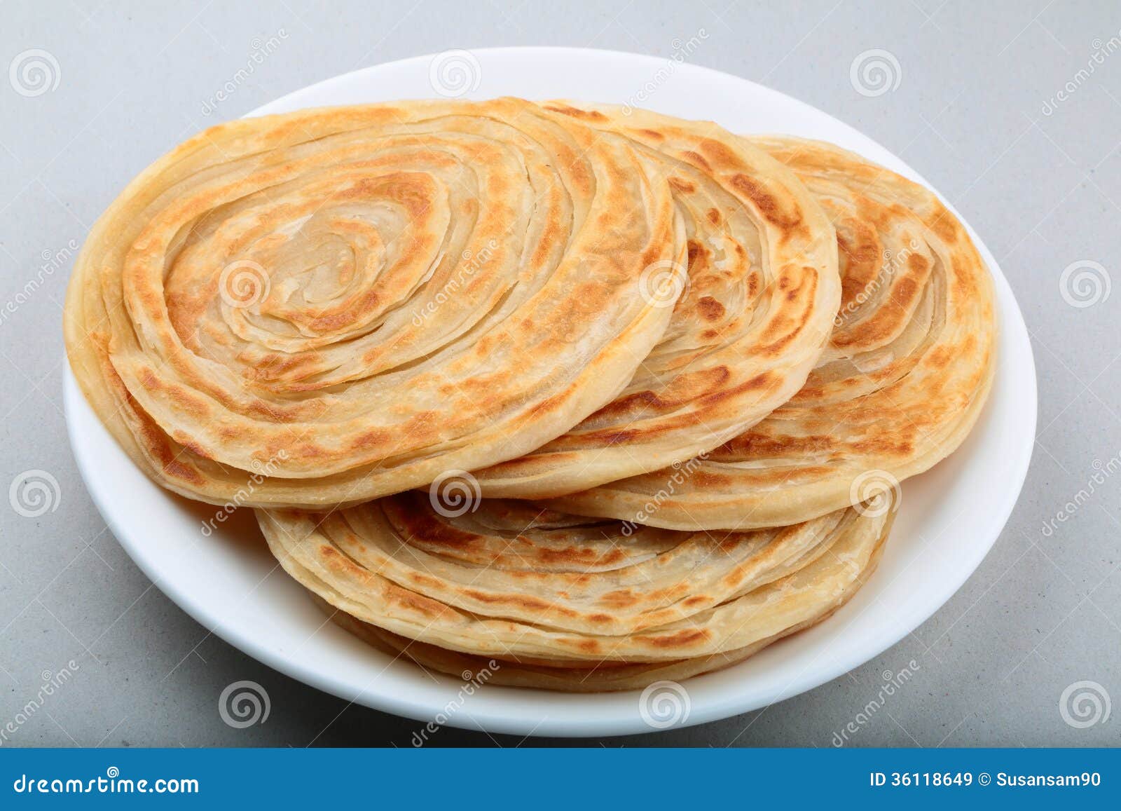 Indian Paratha stock image. Image of food, dough, bread - 36118649