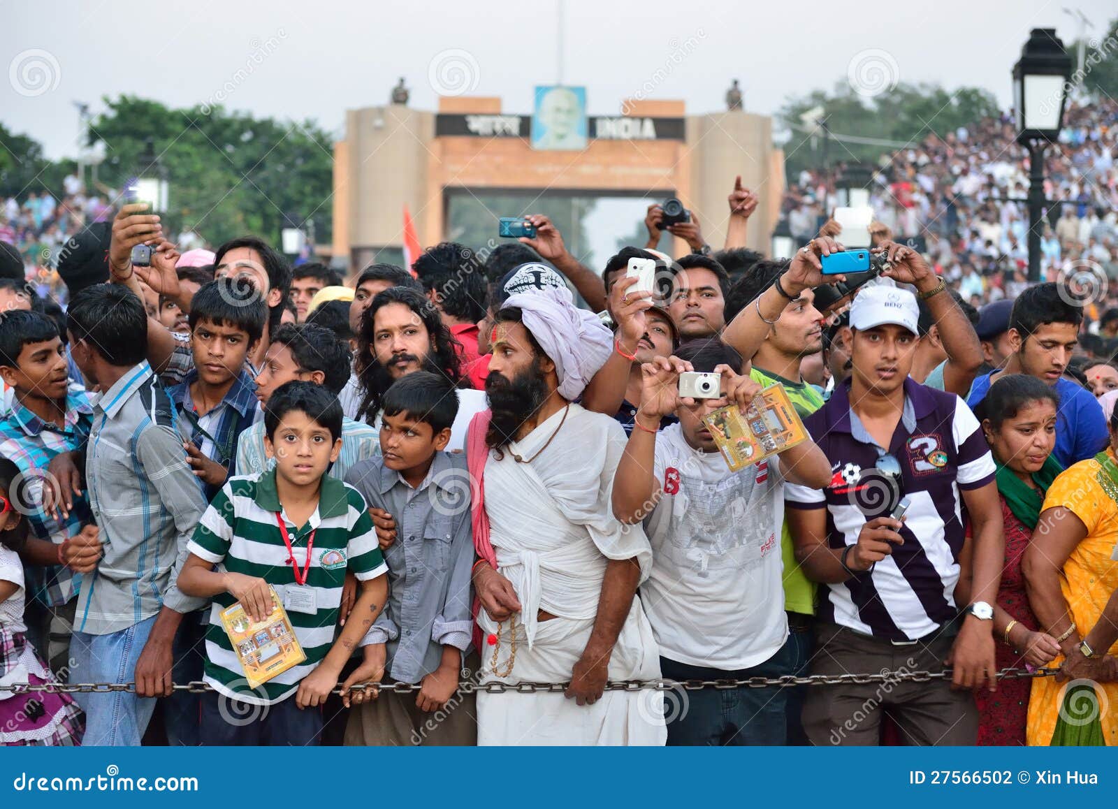 Indian People at the Border Editorial Photography - Image of colorful ...