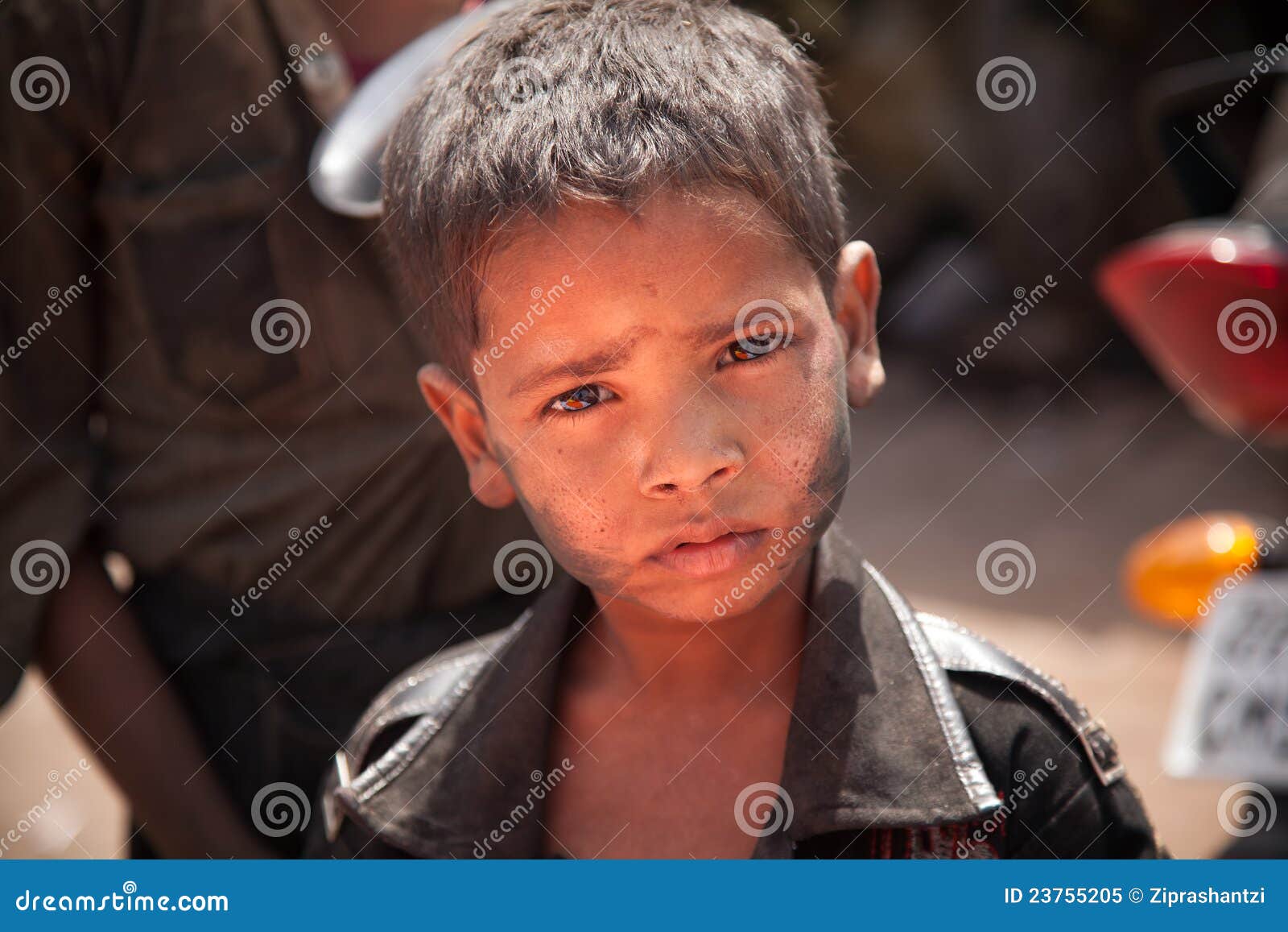 Indian Poor Children (beggar) Editorial Image - Image of expressive ...