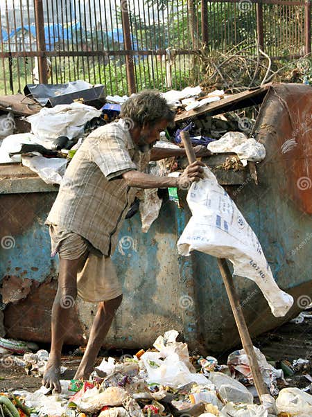 Indian poor man editorial image. Image of move, lonely - 21692590