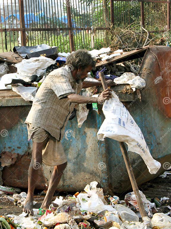 Indian poor man editorial image. Image of move, lonely - 21692590