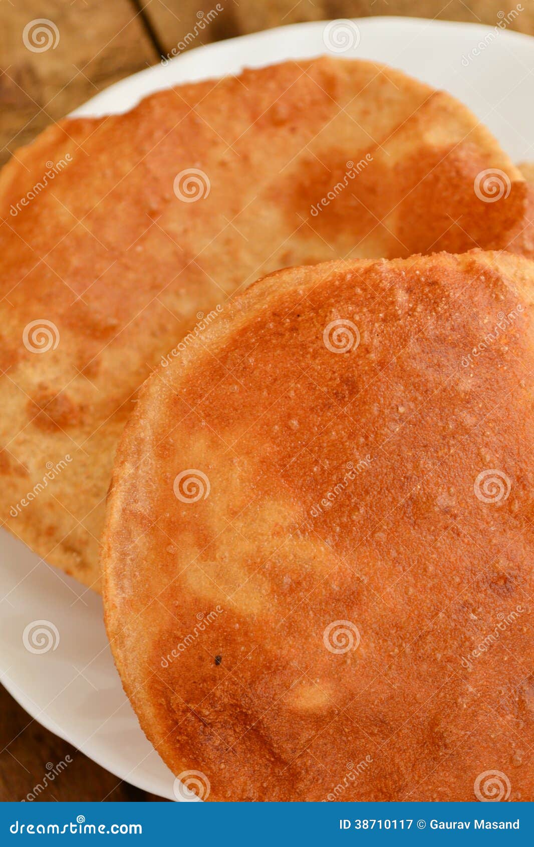 Indian poori stock image. Image of indian, food, fried - 38710117