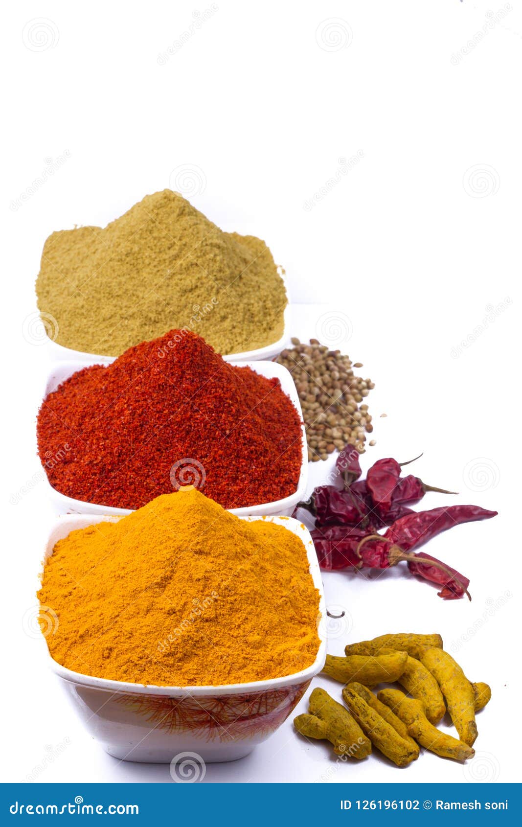 Indian powder isolated. stock photo. Image of group - 126196102