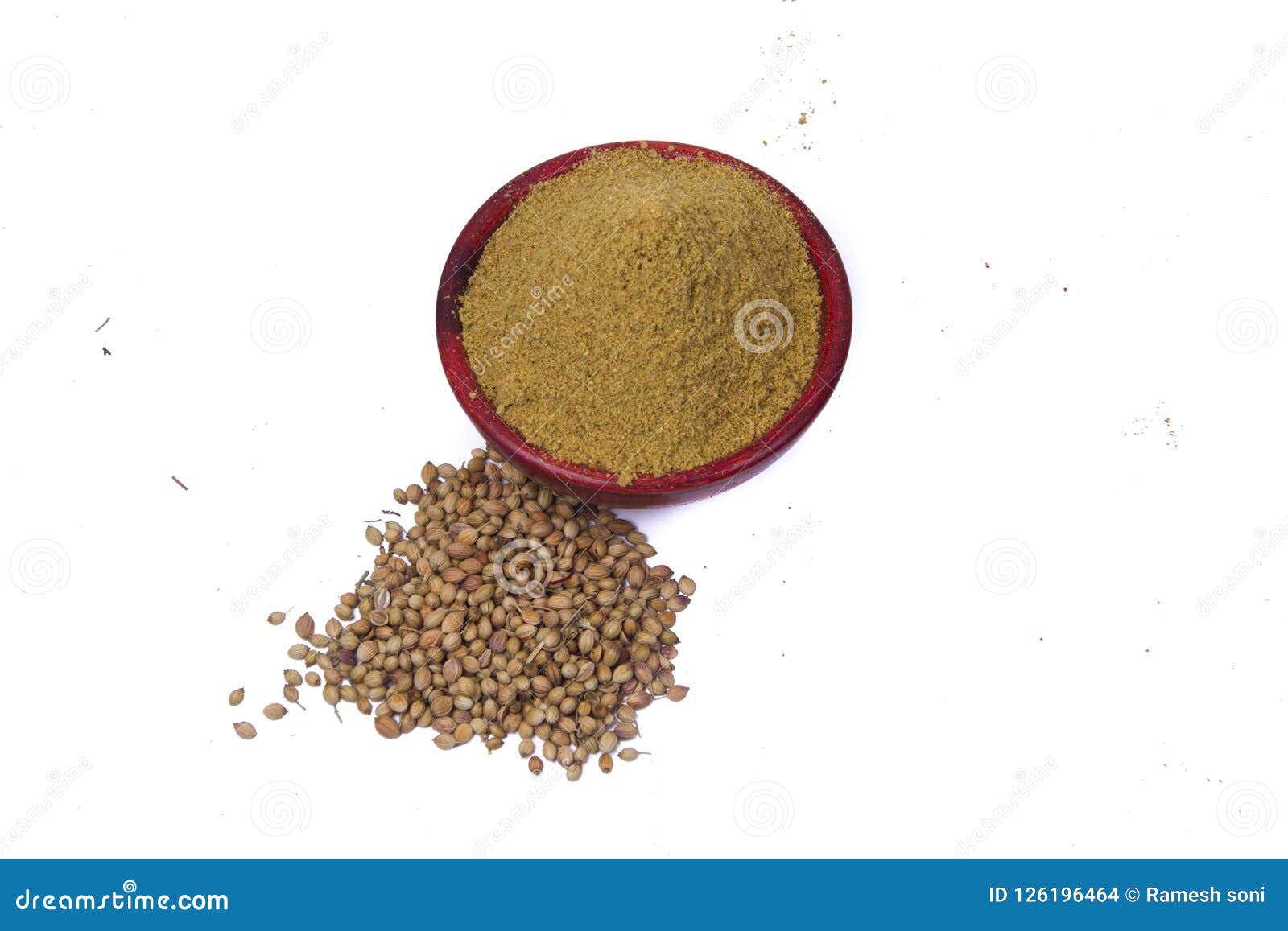 Indian powder isolated. stock photo. Image of herbs - 126196464