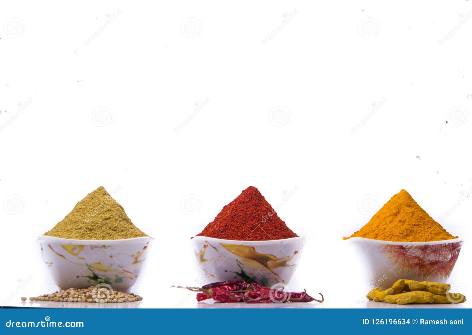 Indian powder isolated. stock photo. Image of fresh - 126196634