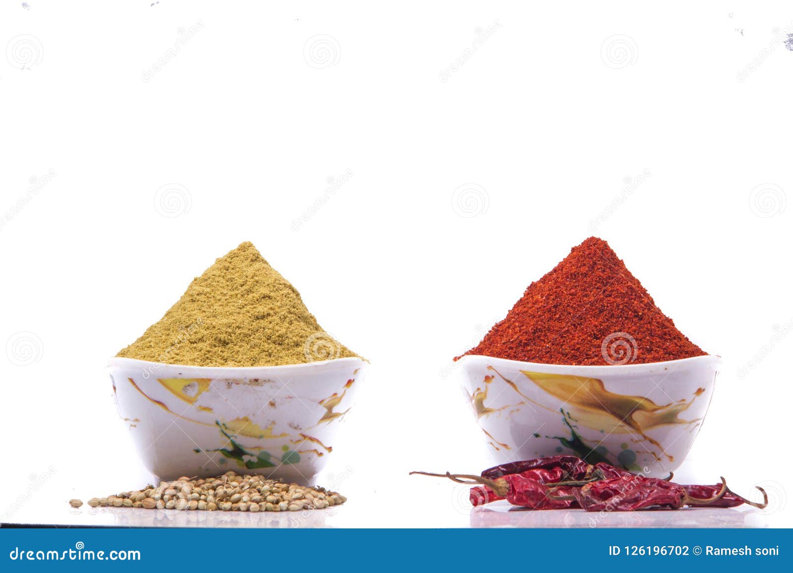 Indian powder isolated. stock photo. Image of group - 126196702