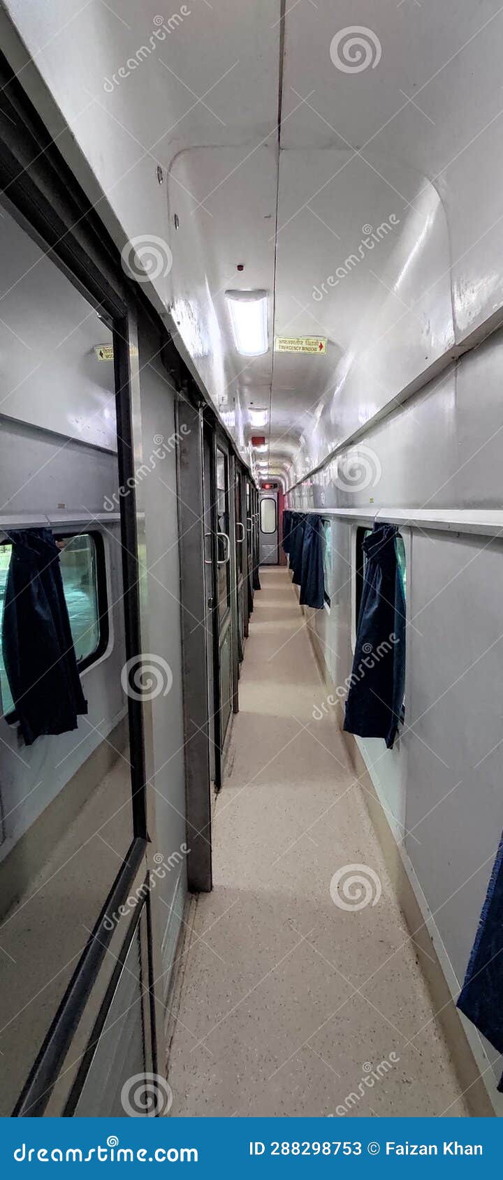 Indian Railway First Class Coach Stock Image - Image of clothing ...