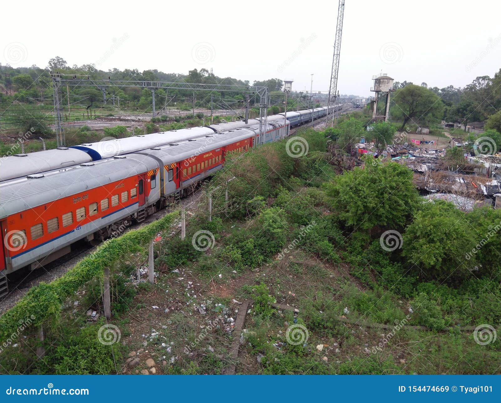Railway Near Iseo Royalty-Free Stock Photo | CartoonDealer.com #105108579