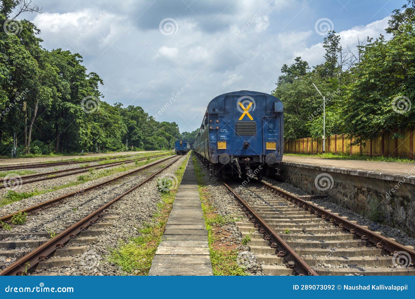 Indian railway stock photo. Image of railroad, india - 289073092