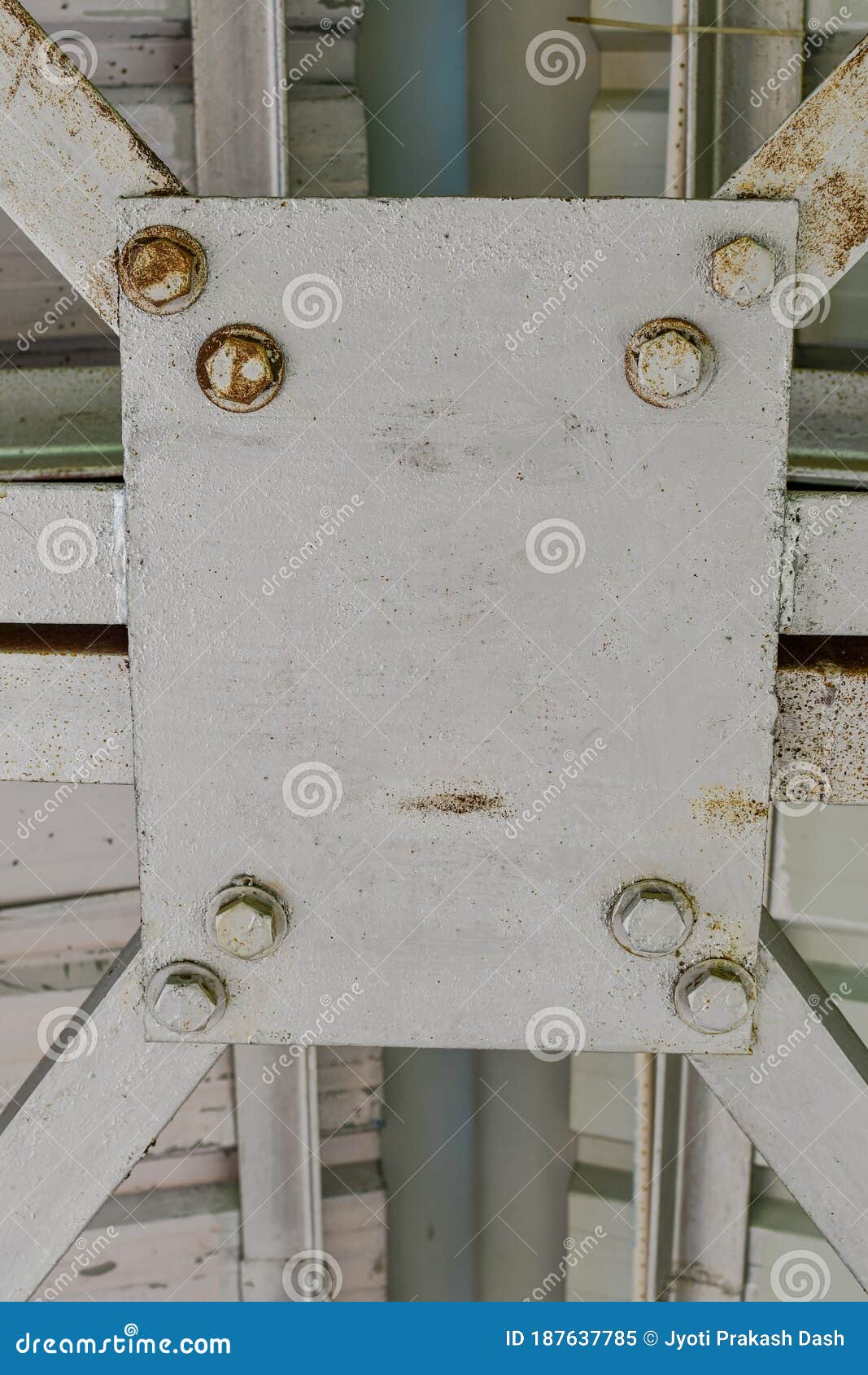 Indian Railways Station Platform Over Bridge Part Texture Image Stock ...