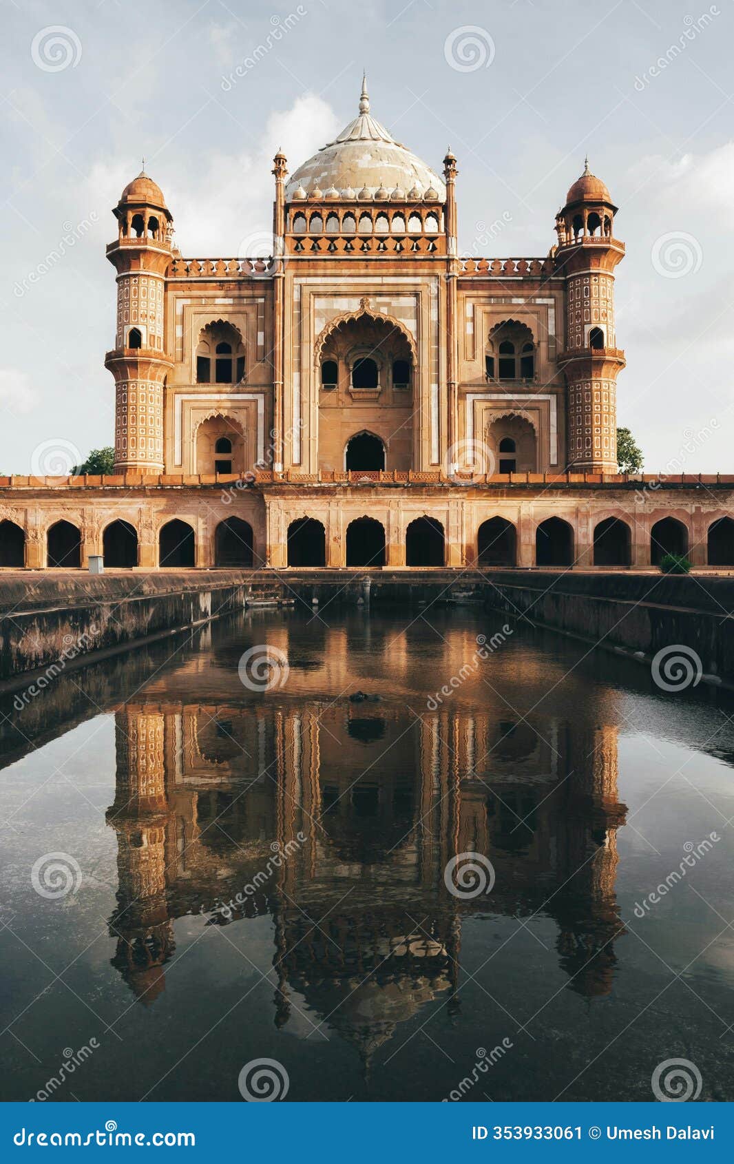 Indian raj mahal stock image. Image of water, tourism - 353933061