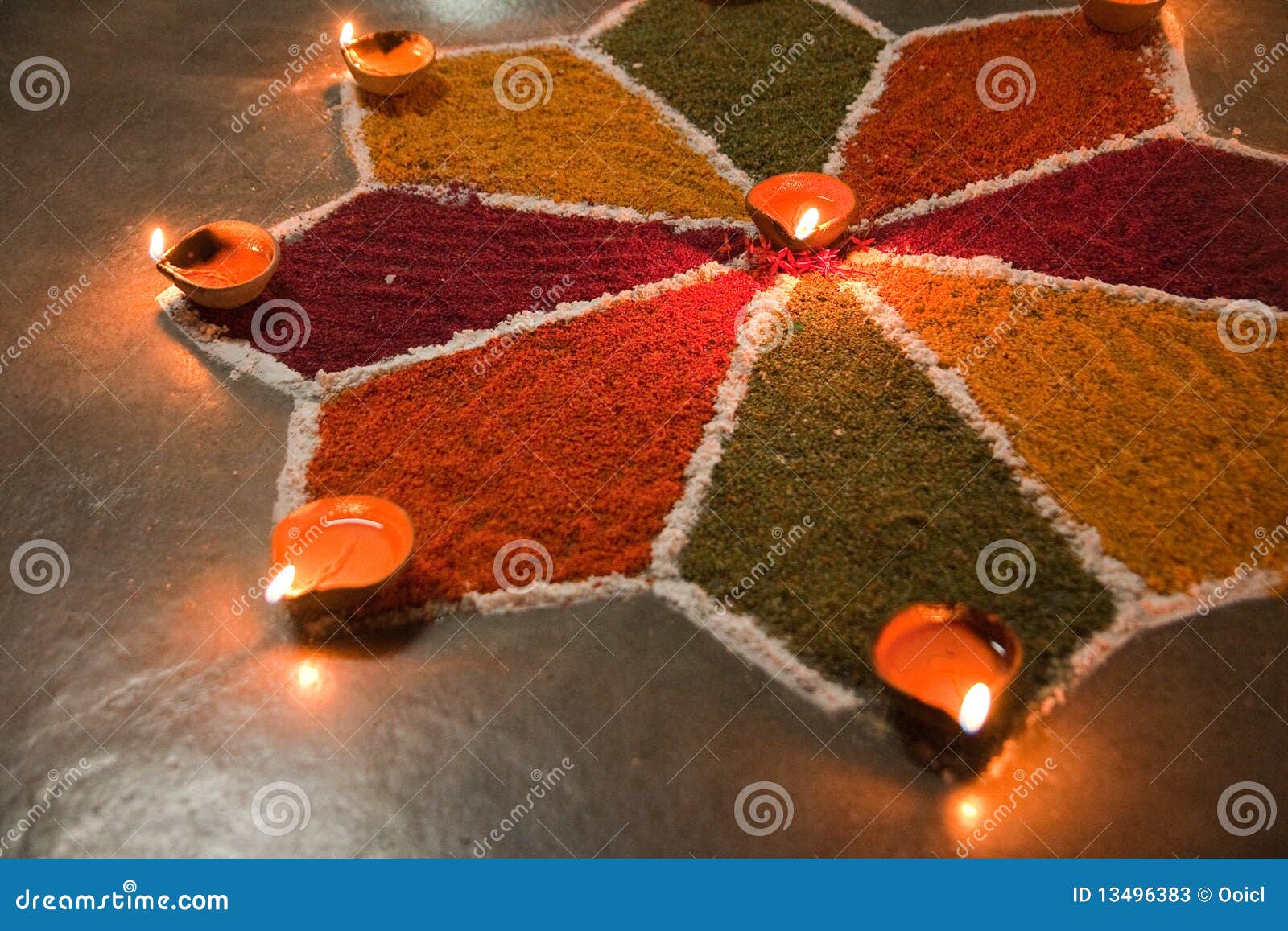 Indian Rangoli stock image. Image of cultural, hindi - 13496383