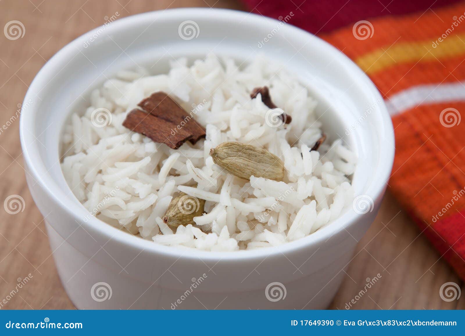 Indian Rice with Spices stock photo. Image of cloves - 17649390