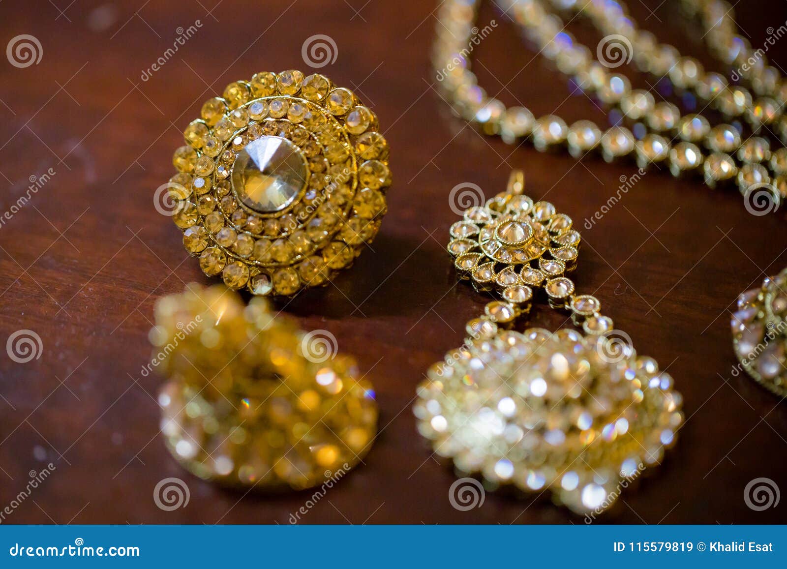 Indian ring stock image. Image of shiny, elegant, bollywood - 115579819