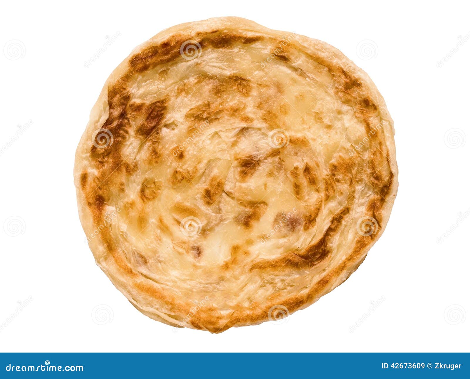 Indian roti prata isolated stock image. Image of fried - 42673609