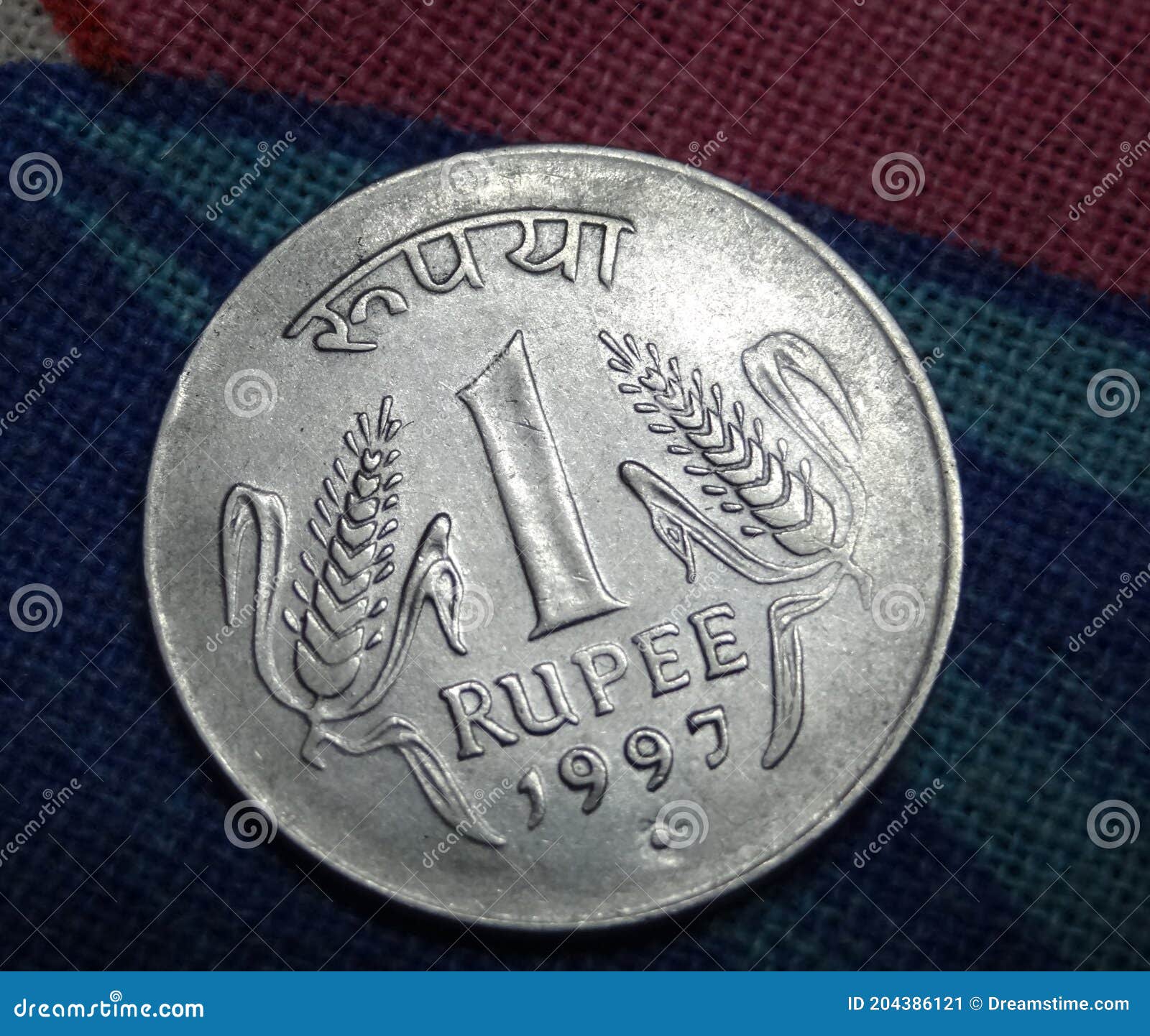 Indian Rupee stock image. Image of india, issued, rupee - 204386121