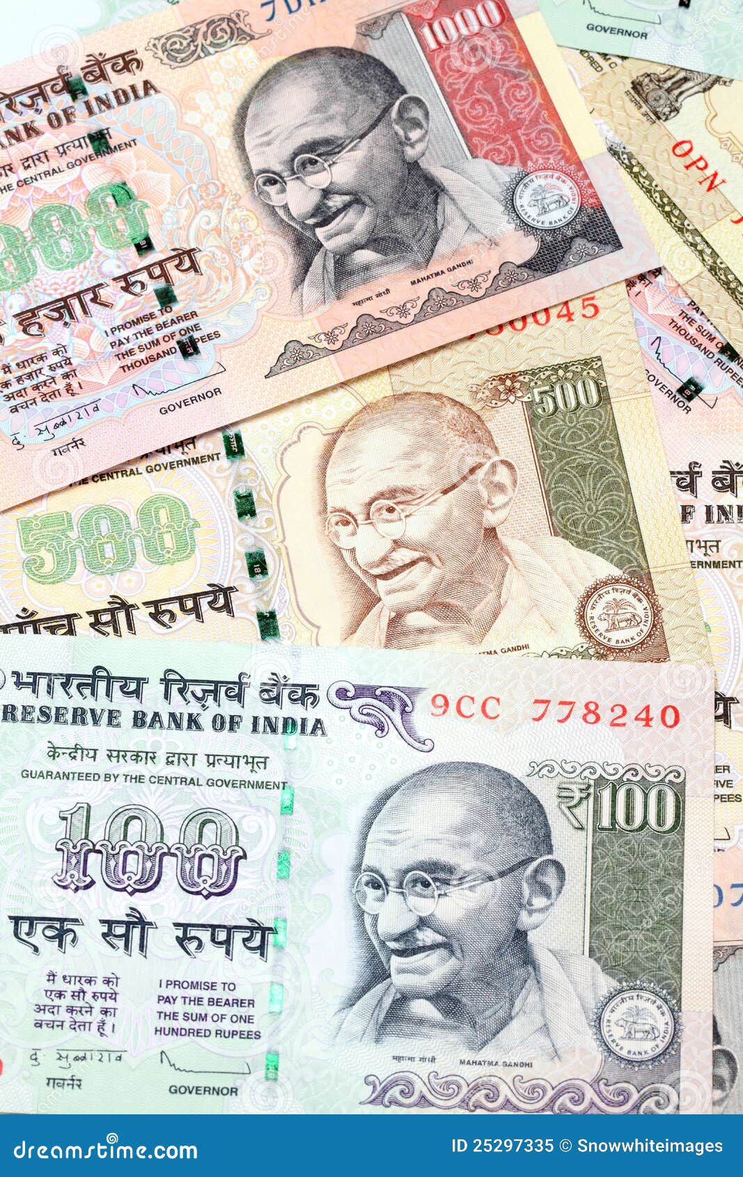 Rupee Bank Notes Spread Stock Photos - Free & Royalty-Free Stock Photos ...