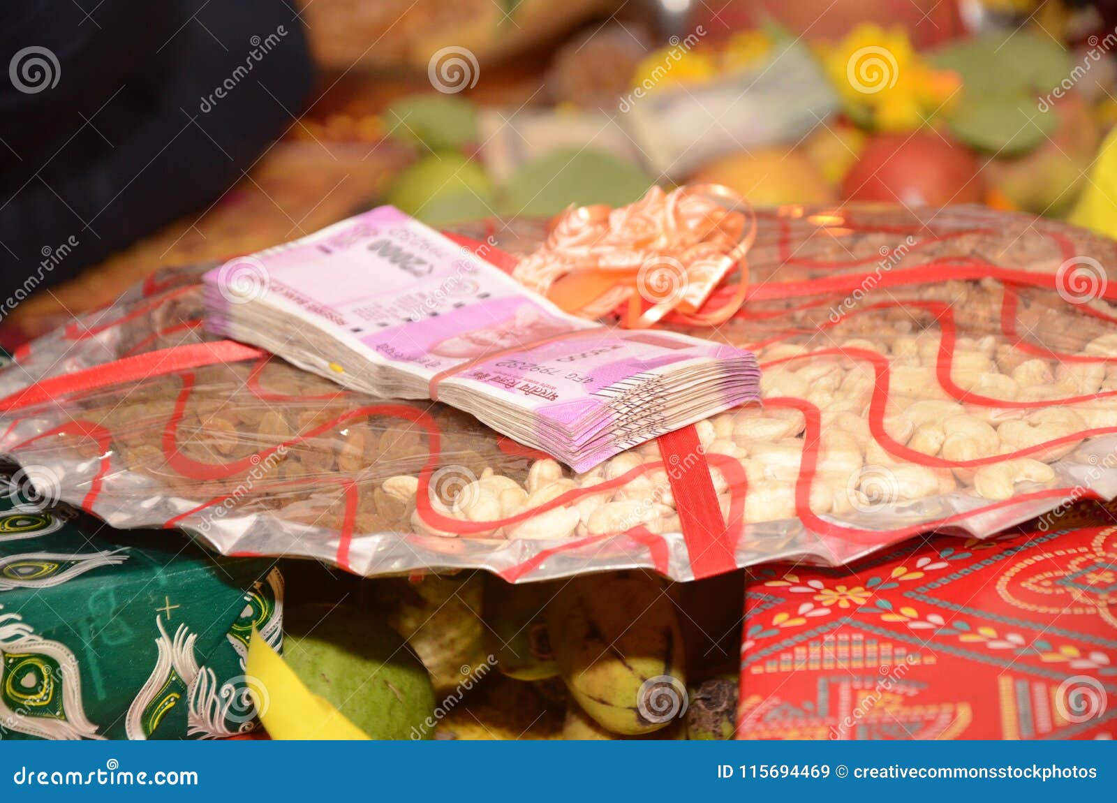 Indian Rupee Banknote Bundle Picture. Image: 115694469