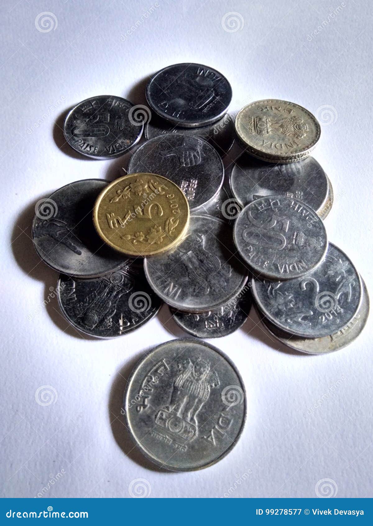 Indian rupee stock image. Image of coins, rupee, indian - 99278577