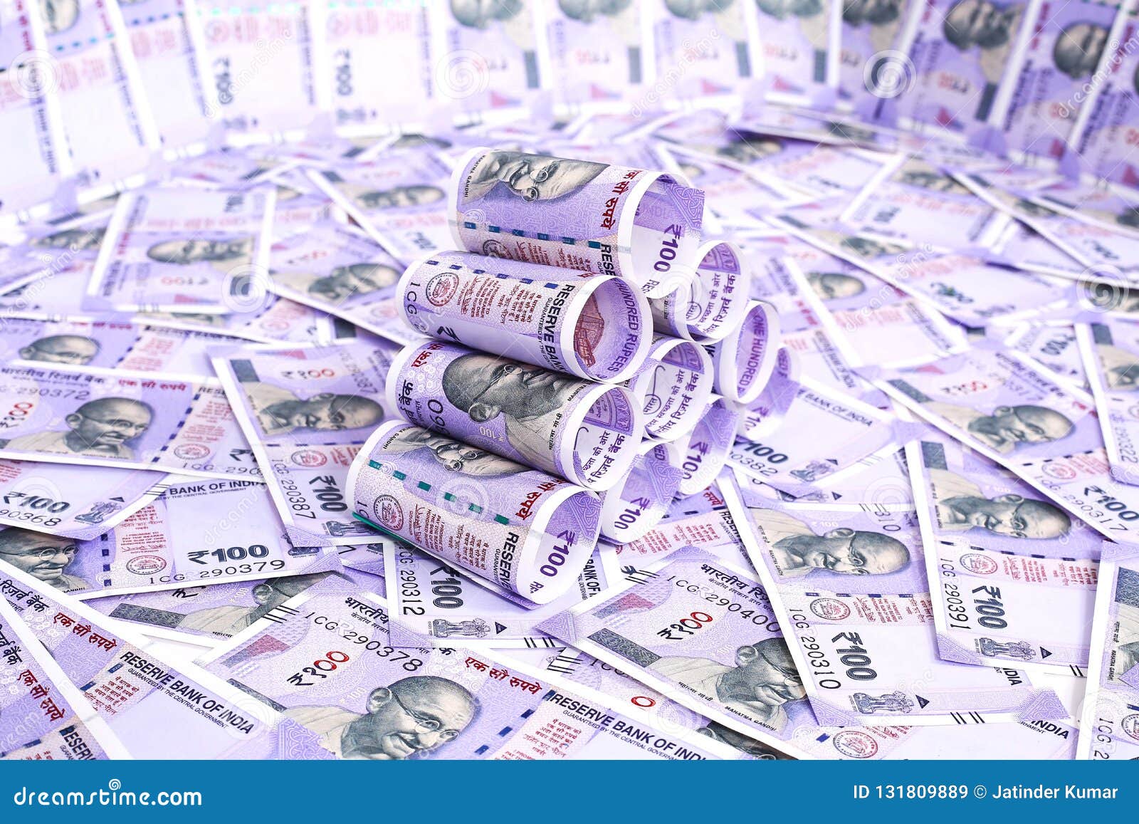 Indian 100 Rupee Currency Note Stock Image - Image of earning, banking ...
